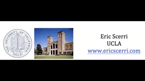 Eric Scerris Lecture To Padova University Youtube