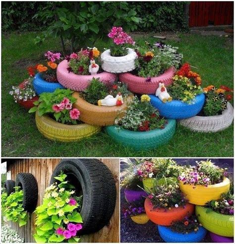 Gartendeko Autoreifen