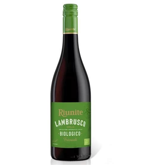 Cantine Riunite Lambrusco Rosso Bio Rotwein Wein Lieblich Italien 12