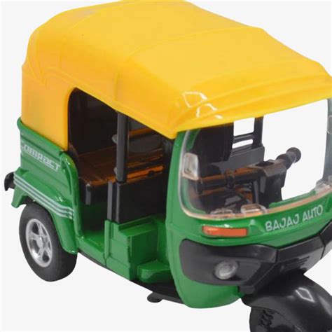 Diecast Mini Auto Richshaw Toy