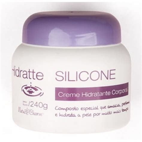Creme Hidratante Corporal Silicone 240g Natu Charm Shopee Brasil