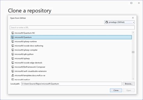 Visual Studio And GitHub