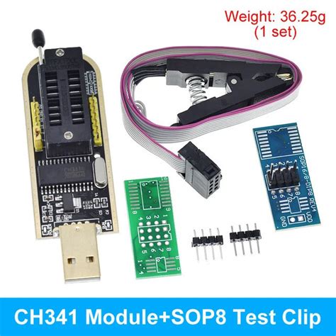 Kit Eeprom Bios Recorder Gravador De Bios Serie 24 E 25 Shopee Brasil