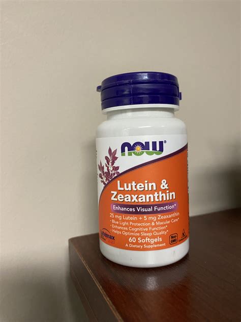 Lutein And Zeaxanthin 60 Softgel Thera Mineral