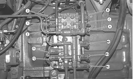 Challenger 35 Challenger 45 And Challenger 55 Agricultural Tractors Power Train Transmission