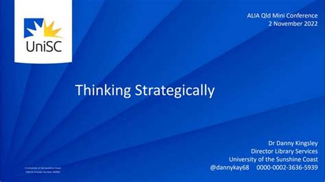 Thinking Strategically Pptx