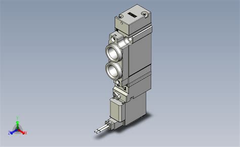 气立可chelic气动元件3d Sm 7102 Tstep模型图纸下载 懒石网
