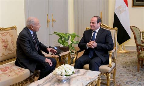 Sisi Stresses Egypts Support For Arab League To Address Regional