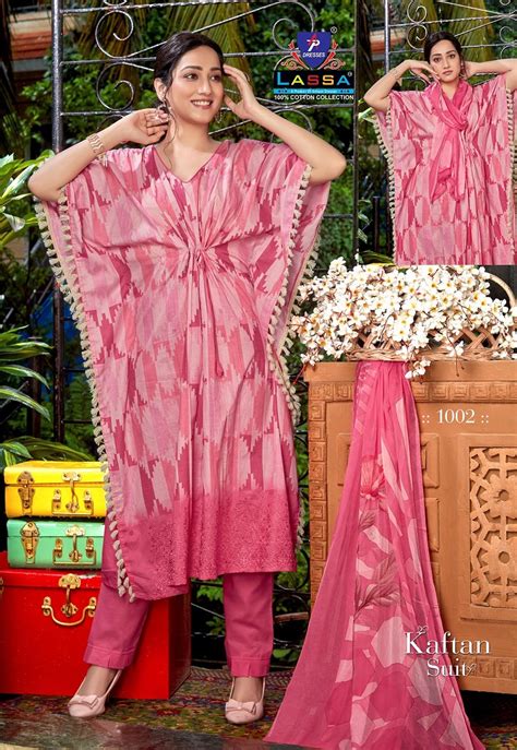 Ap Lassa Kaftan Suit Vol 1 Cotton Designer Print Dress Material