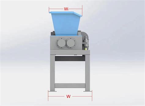 China Industrial Small Shredder Machine For Sale Shengzhong Shredder