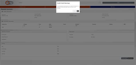 Credit Hold Workflow
