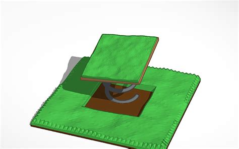 3d Design Clash Of Clans Sprİng Trap Tinkercad