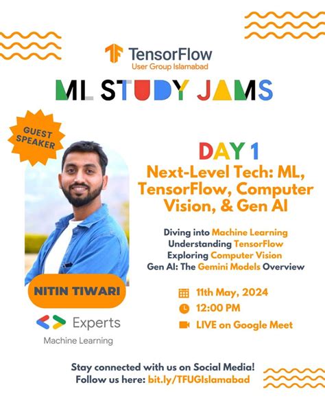 Attention Tensorflow User Group Islamabad Members 📢 Dont Miss Out On Tensorflow User Group