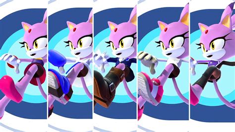 Mario And Sonic At The Olympic Games Tokyo 2020 All Blaze Outfits Youtube