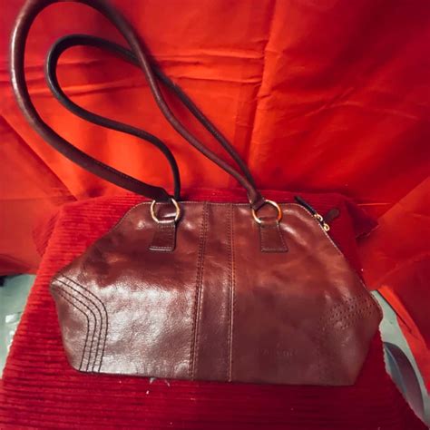 Valenti Womens Leather Handbag Brown S