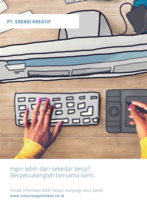 Gratis Contoh Pengumuman Lowongan Kerja Siap Pakai Canva
