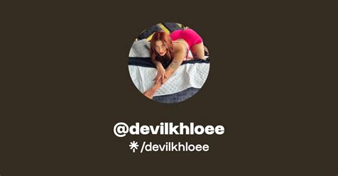 Devilkhloee Find Devilkhloee Onlyfans Linktree