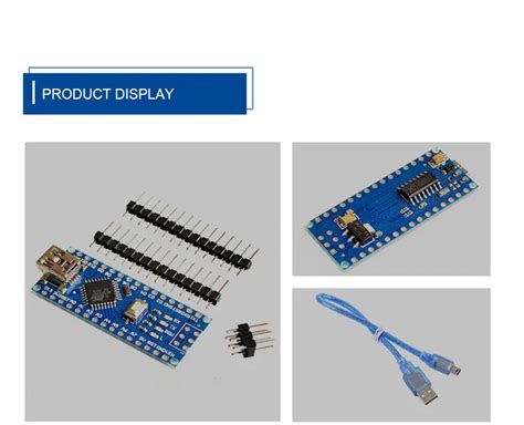 Nano Atmega 328p Atmega328 Microcontroller V30 Atmega328p Development