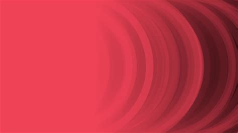 Elegant Red Color Semi Circle Repeating Shapes Appearing And Disappearing Futuristic Geometrical