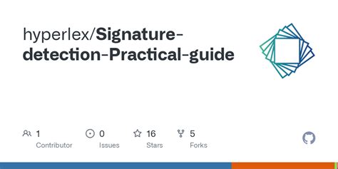 Github Hyperlex Signature Detection Practical Guide