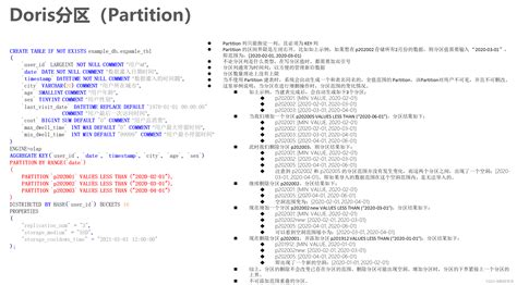 Doris 基础 35 Sql 建表doris建表语句 Csdn博客