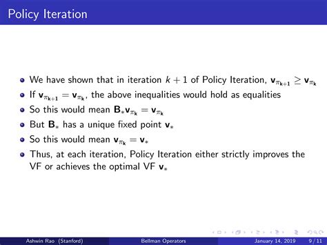Understanding Dynamic Programming Through Bellman Operators Ppt