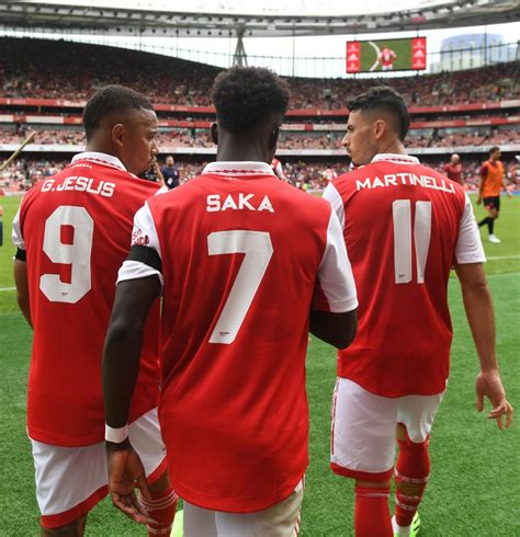 Bukayo Saka And Gabriel Martinelli Are Leading The Club As Arsenal