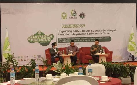 Rakerwil Pemuda Hidayatullah Kaltim Talkshow Dai Mudapreneur Songsong