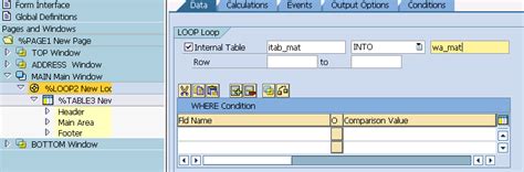 solved smartform printing based on dynamic data sap community