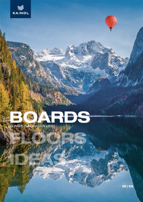 Kaindl BOARDS collection LEAD 2022 - ZEG Holzgroßhandel