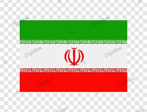 وکتور پرچم ایران Png دیجیت باکس Digitbox