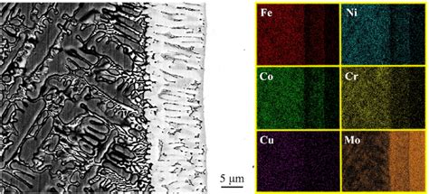 Map Scanning Result For The Weld At Mo Side With 10 Mm Thick Hea