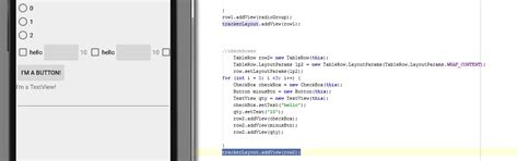 Android How Make Dynamically Generated Check Boxes Or Radio Buttons