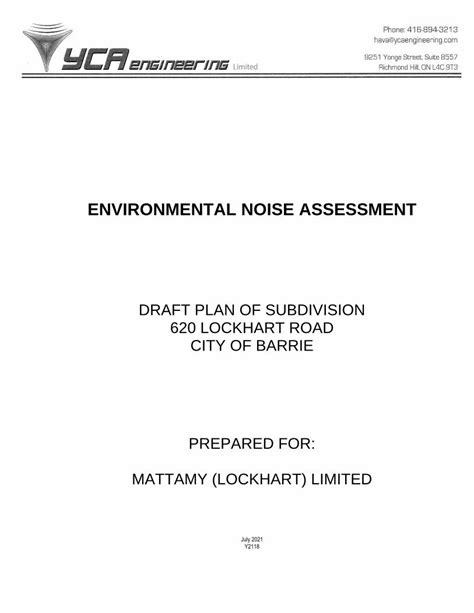 Pdf Environmental Noise Assessment Dokumentips
