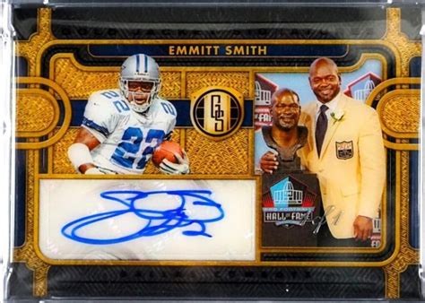 Emmitt Smith Black Gjs Es Prices 2024 Panini Gold Standard Jacket