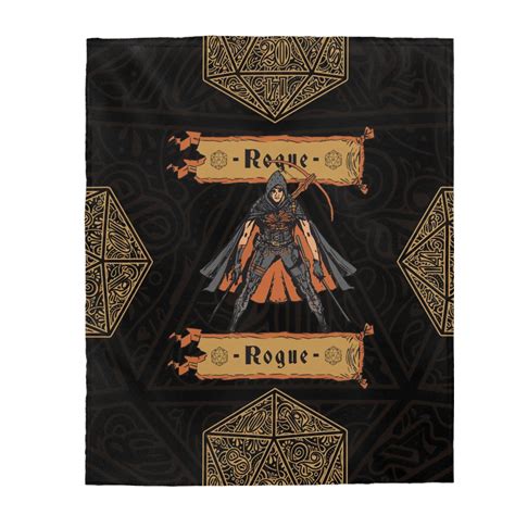 Ancient Rpg Rogue Class Blanket Metaone Global