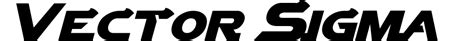 Vector Sigma Font Download