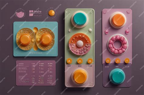 Diverse Visual Representations Of Contraceptive Methods And Their Effectiveness Premium Ai