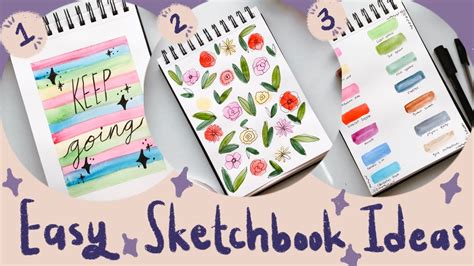 5 Ways To Fill Your Sketchbook For Beginners