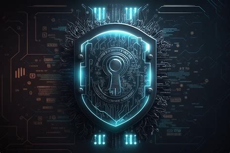 Premium Photo Cyber Security Information Security And Encryptions