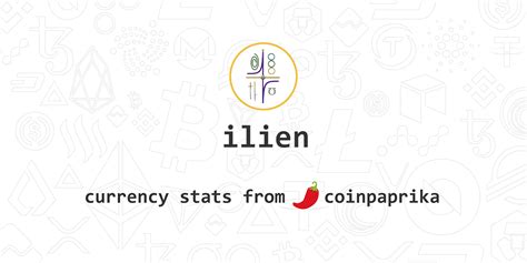 ilien (ILN) Price - Live Chart, Index, Market Cap | CoinPaprika