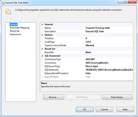 Consolidating Error Logs From Multiple SQL Servers Using SSIS
