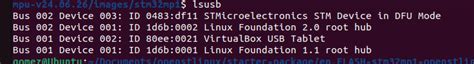 Solved Cant Flash St Image With Stm32cubeprogrammer On S