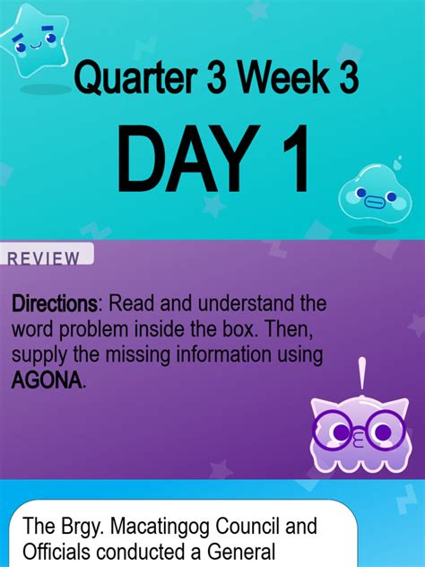 G5q3 Week 3 Math Pdf Polygon Polytopes