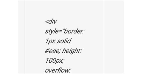 Cara Membuat Scroll Box Atau Scroll Bar Yang Simpel Namun Elegant Pada