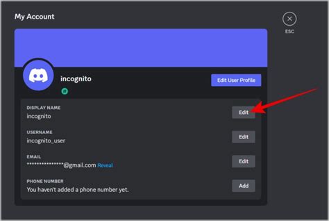 How To Change Username And Display Name On Discord TechWiser
