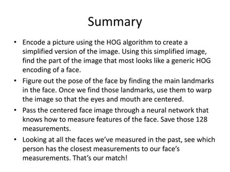 Modern Face Recognition With Deep Learning Ppt