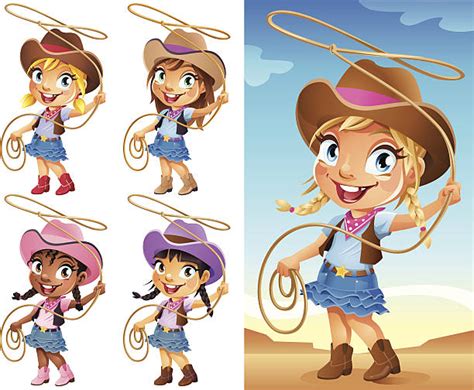 Cowgirl Clip Art Vector Images And Illustrations Istock