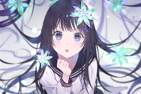 Unduh 96 Anime Girl Black Hair Iphone Wallpaper Foto Terbaru Postsid