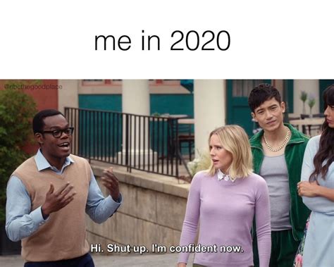 Confident Chidi Know Your Meme